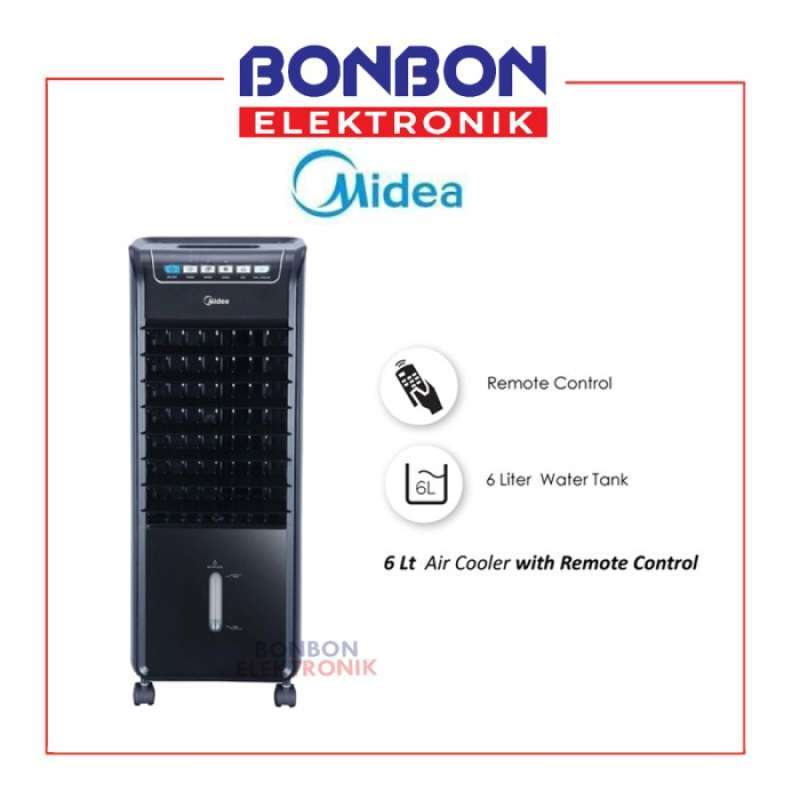 Promo Midea Air Cooler Ac-100a / Ac 100 A / Ac100 6l - Hitam Diskon 9% ...