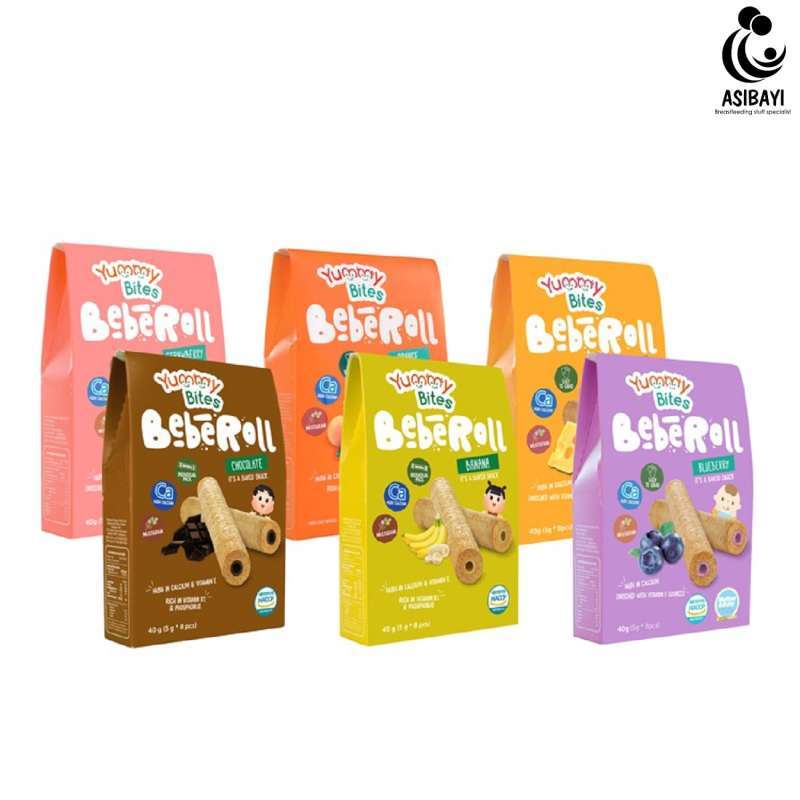 Jual Yummy Bites Beberoll Bebe Roll Snack Anak Bayi Di Seller Asibayi ...