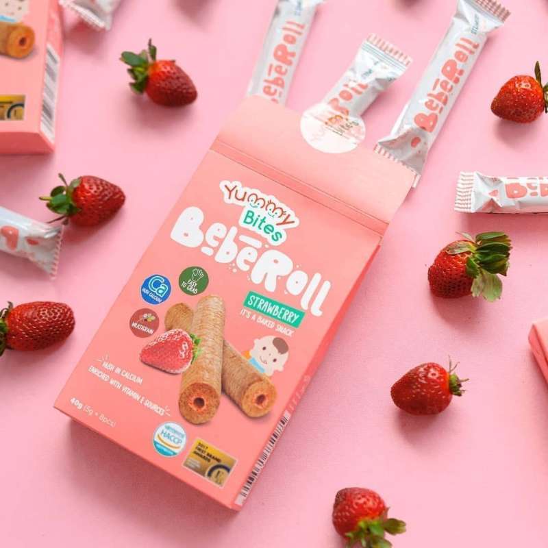 Jual Yummy Bites Beberoll Bebe Roll Snack Anak Bayi Di Seller Asibayi ...