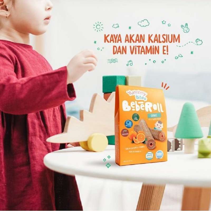 Jual Yummy Bites Beberoll Bebe Roll Snack Anak Bayi Di Seller Asibayi ...