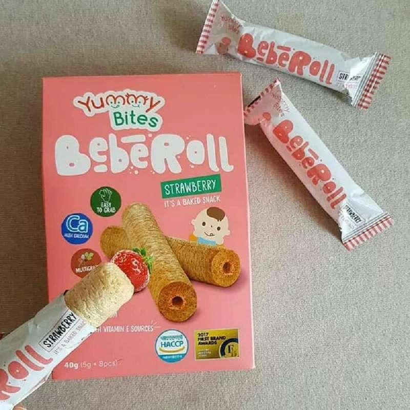 Jual Yummy Bites Beberoll Bebe Roll Snack Anak Bayi Di Seller Asibayi ...