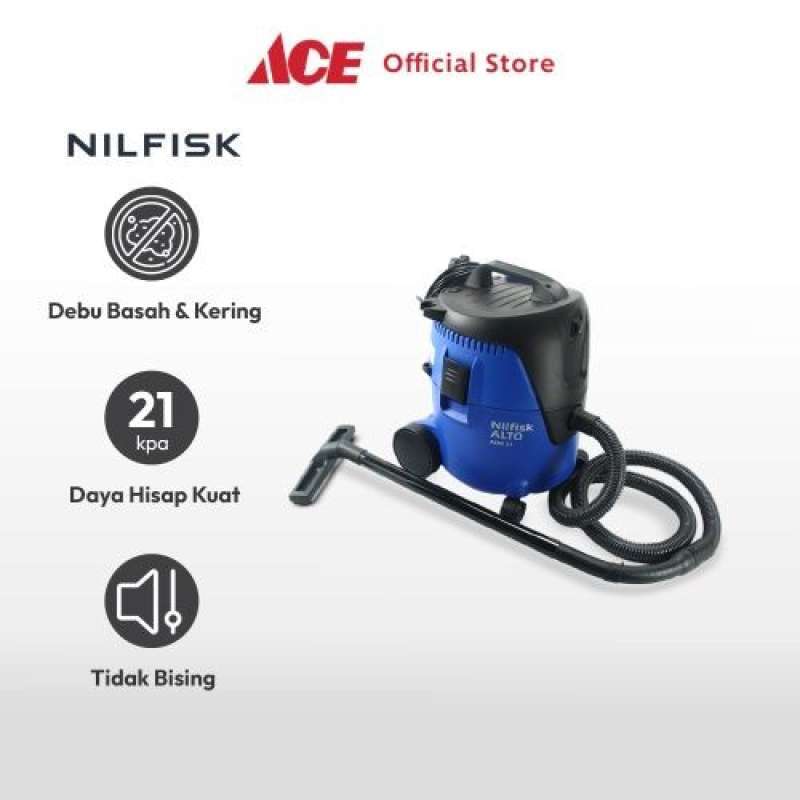 Promo Ace - Nilfisk Aero 21 Penghisap Debu Kering Dan Basah Diskon 3% ...