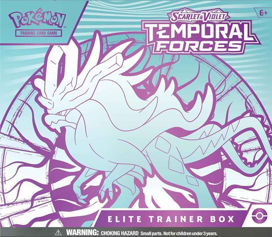 Promo Damaged Box - Pokemon English Temporal Forces Elite Trainer Box Walking Wake Sv05 Trading ...