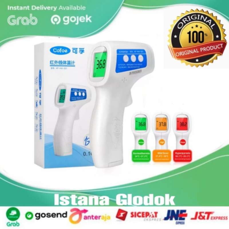 Promo Thermometer Infrared Digital Non Contack Pengukur Suhu Tubuh ...