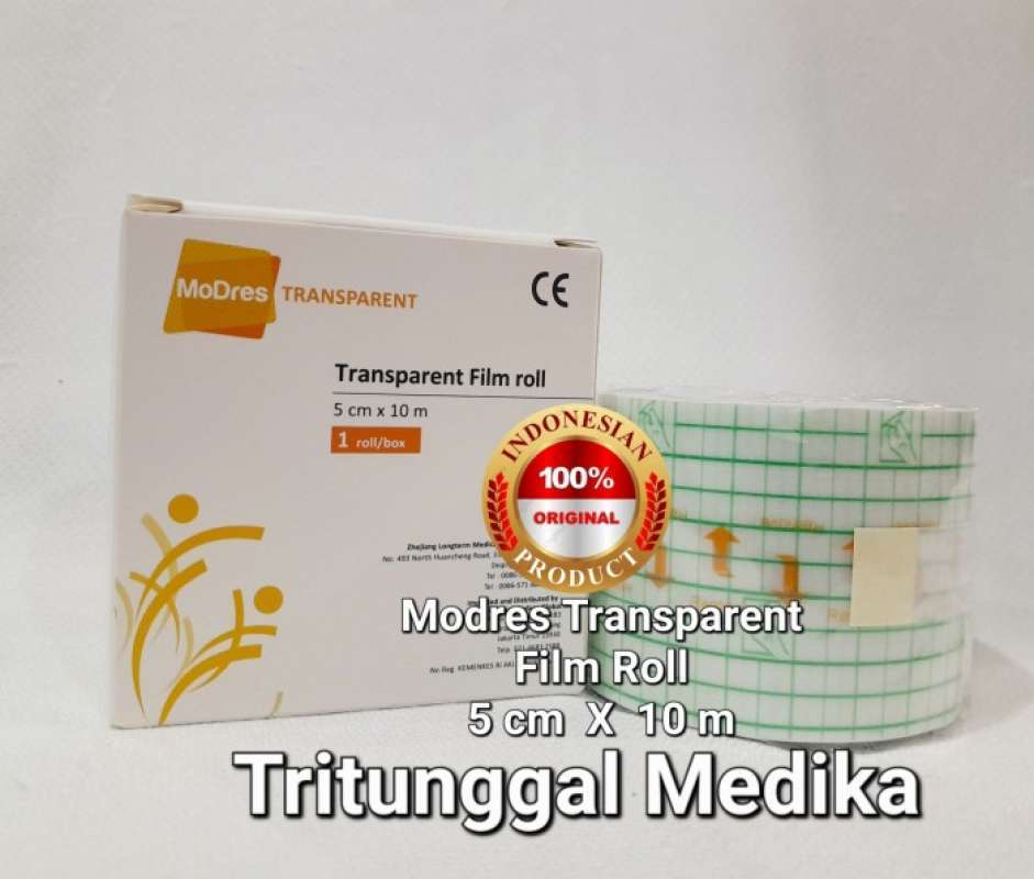 Promo Modres Transparent Film Roll 5 Cm X 10 M Diskon 23% Di Seller ...