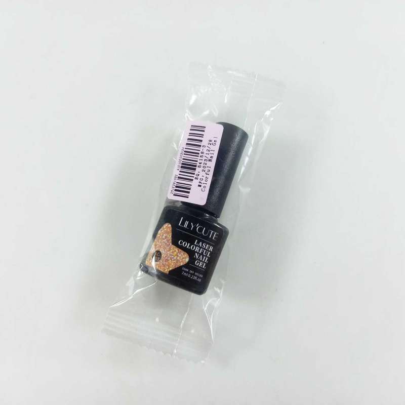 Jual Lilycute Kutek Cat Kuku Gel Glitter Nail Polish Shining 7ml Lc7 ...