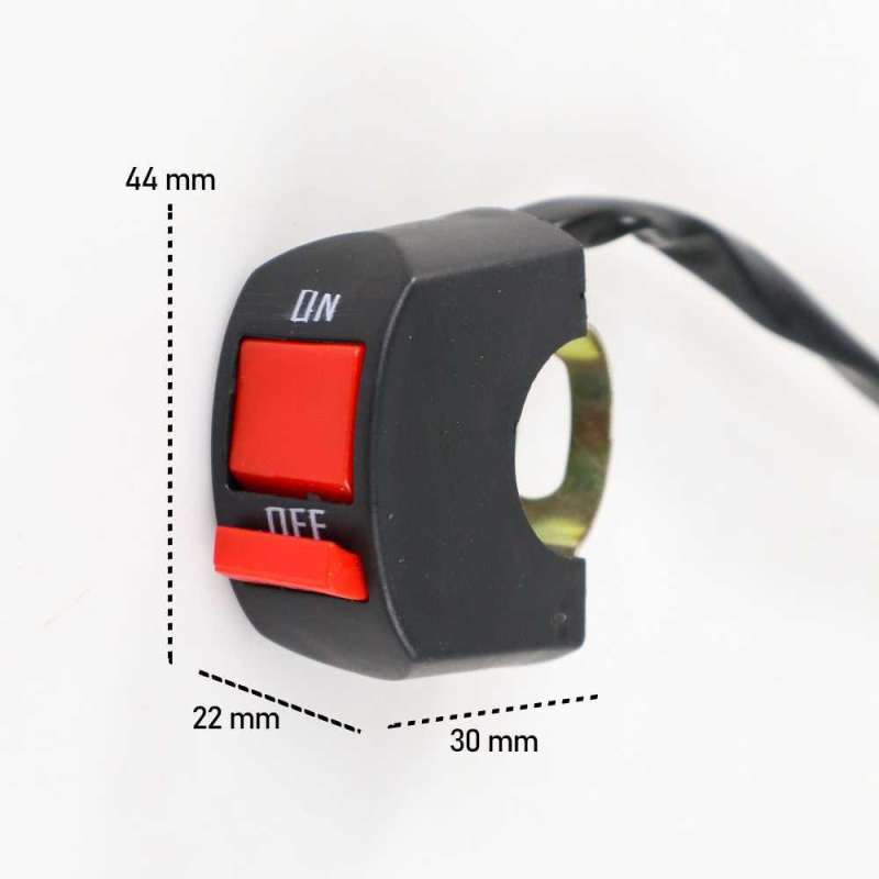 Jual Saklar Motor Tombol On/off Lampu Tambahan Modifikasi 44mm Bsd02 ...