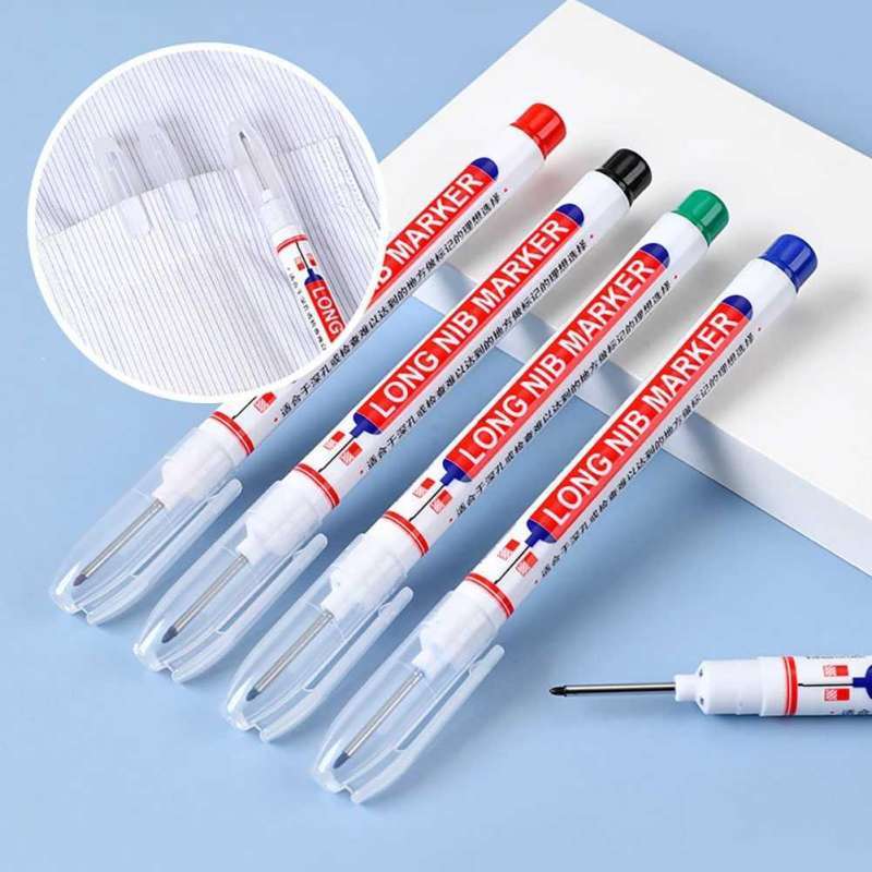Jual New Spidol Kepala Panjang Long Nib Head Marker Waterproof 317 ...