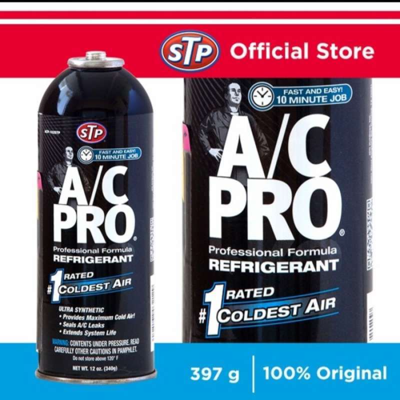 Promo A/c Ac Pro Refrigerant Freon R-134a R134a Refill 340 G Diskon 28% ...