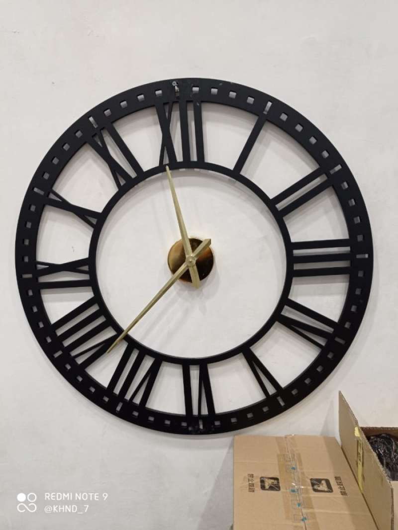 Promo Jam Dinding Aesthetic /dekorasi Jam Dinding / Jam Besi - Besi ...