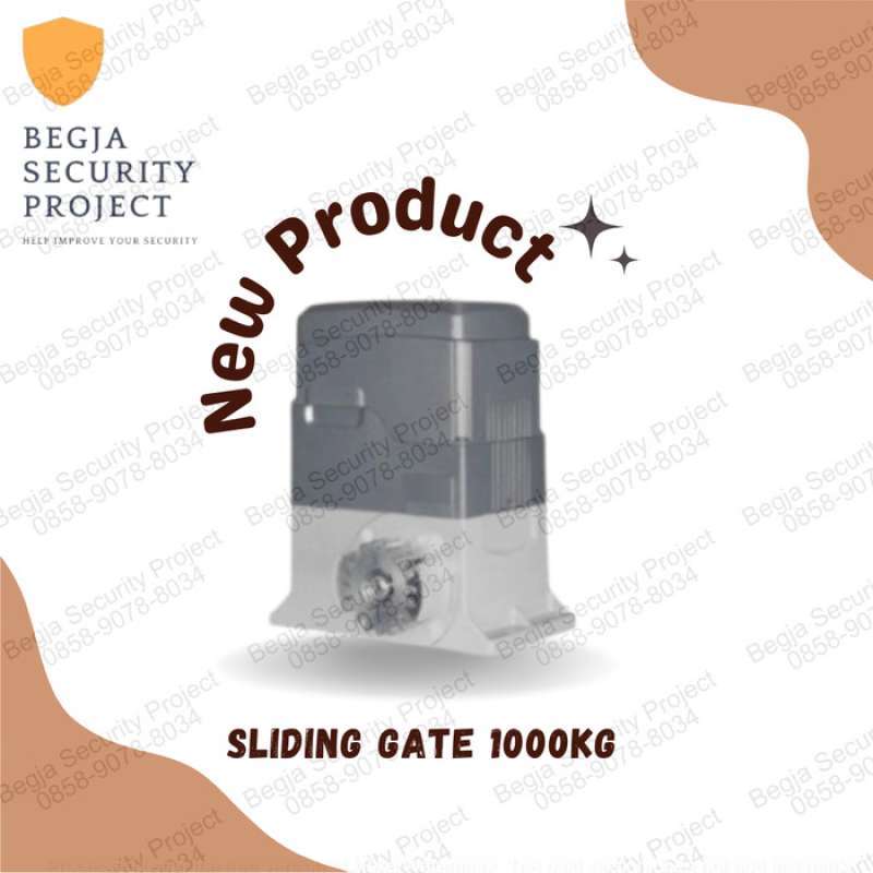 Jual Sliding Gate/ Automatic Sliding Gate/ Pagar Otomatis 1000kg Di ...