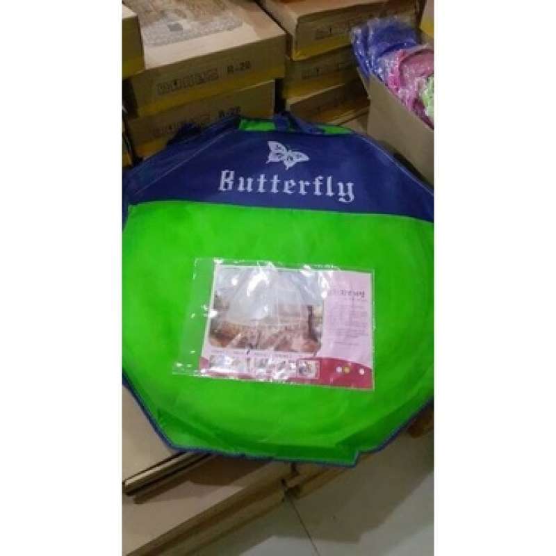 Jual Kelambu Tempat Tidur Jumbo Butterfly Anti Nyamuk Besar King Size ...