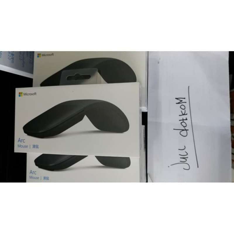 Promo New Microsoft Surface Arc Touch Mouse - Hitam Diskon 50% Di ...