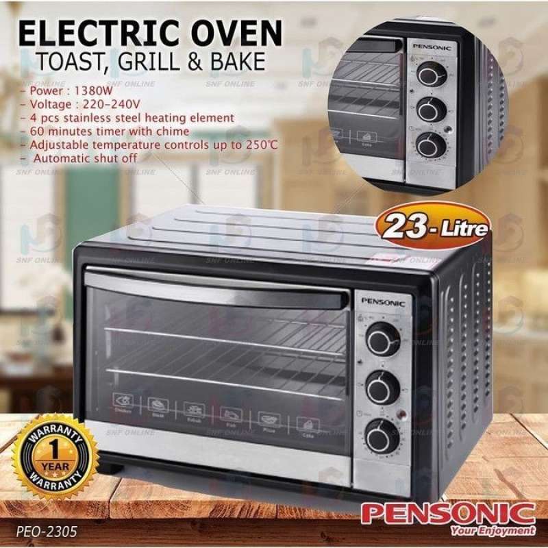 Promo Pensonic Oven Listrik / Electric Oven - Peoi-2305 (ukuran 23 ...
