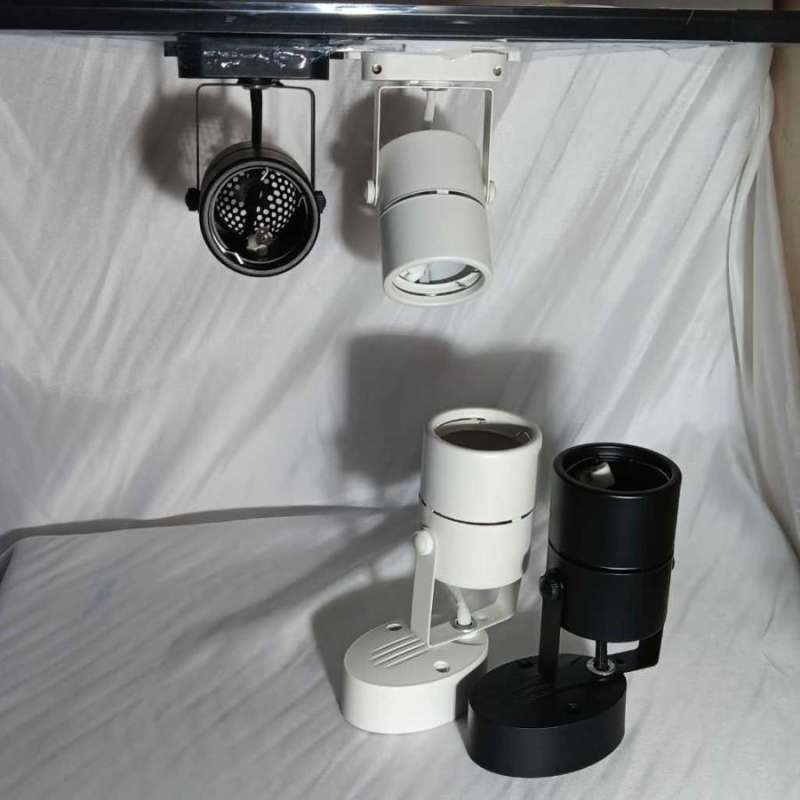 Jual Kap Lampu Sorot Rell Track Dan Plafon Mr16/kaki Tusuk Di Seller ...