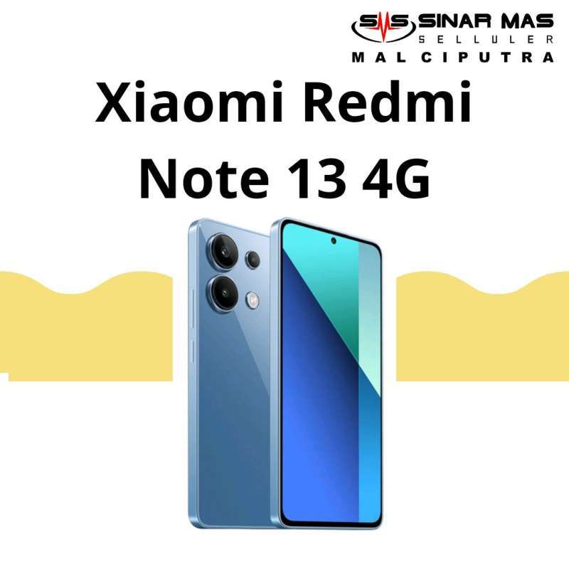 Jual Xiaomi Redmi Note 13 4g 8/128gb New Di Seller Sinar Mas Selluler ...