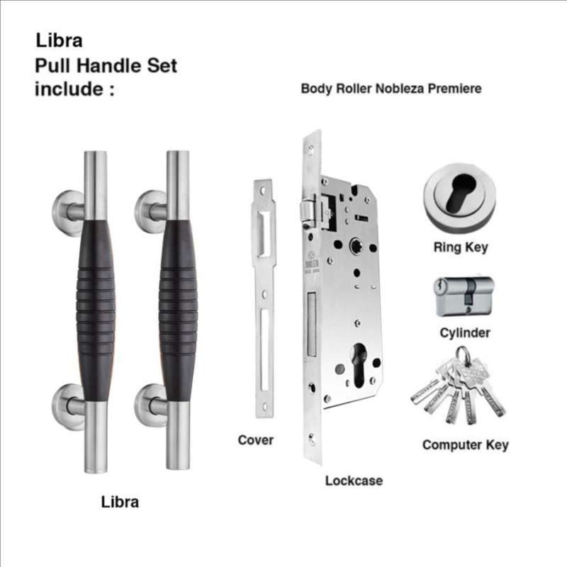 Promo Nobleza Bundling Libra Rm+body Roller Premiere+nrk-01 Tarikan Pintu Diskon 60% Di Seller ...