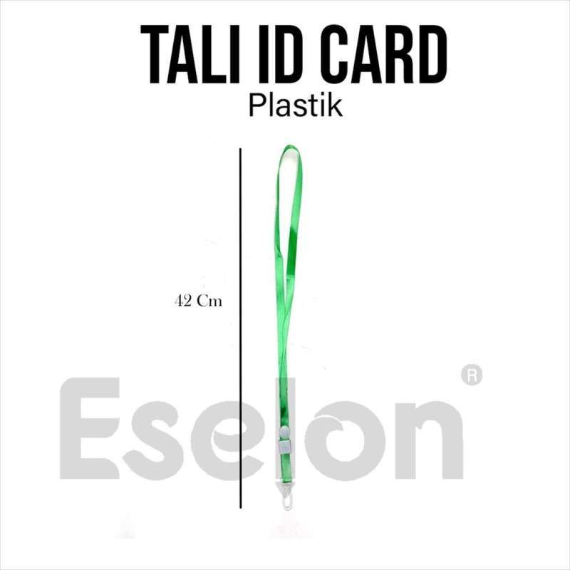 Jual Tali Id Card / Lanyard Eselon Nilon Plastik Warna - Merah Di ...