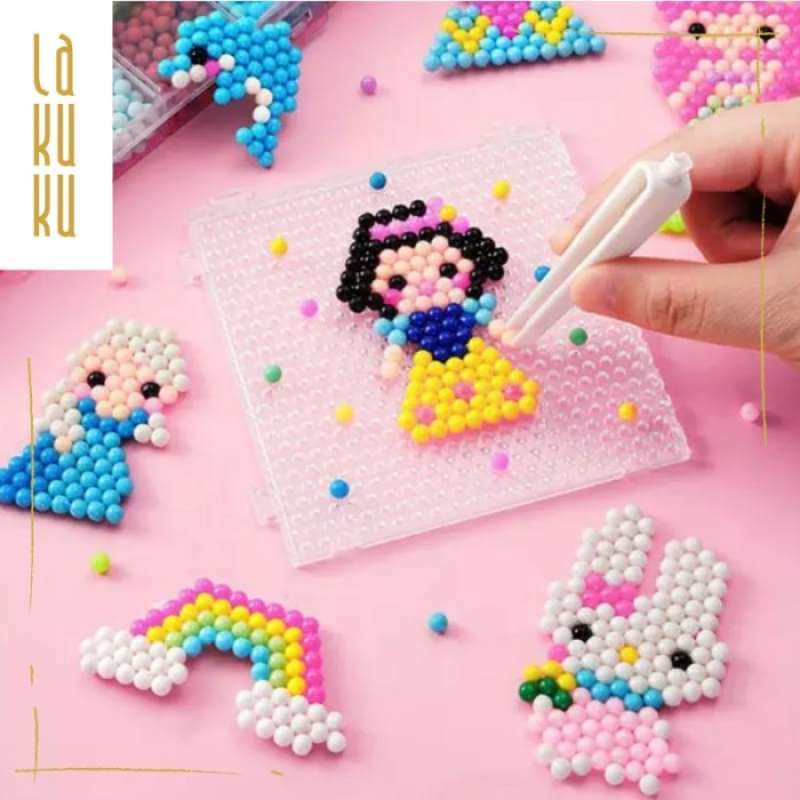 Promo Lakuku - Magic Aquabeads Sensory Play Kit For Activity Kids Learn ...