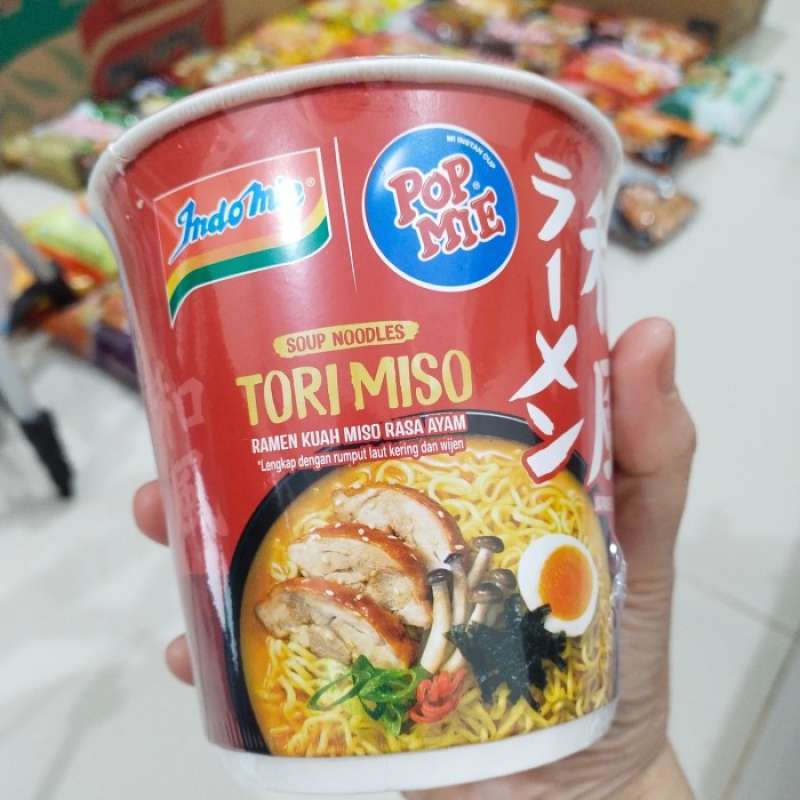 Jual Mie Instan Cup Pop Mie Tori Miso Ramen 77 Gram Di Seller Supermart Solution Supermart