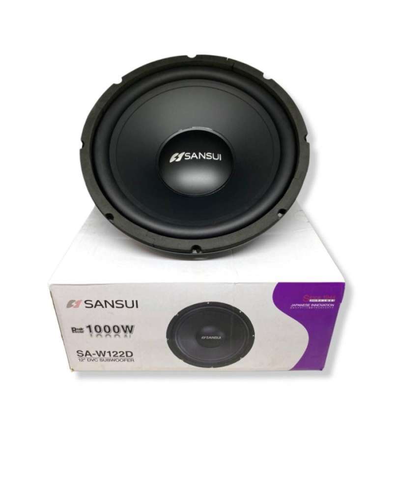 Promo Sansui Sa-w122d (12 Inch) Subwoofer Pasif Audio Mobil Diskon 12% ...