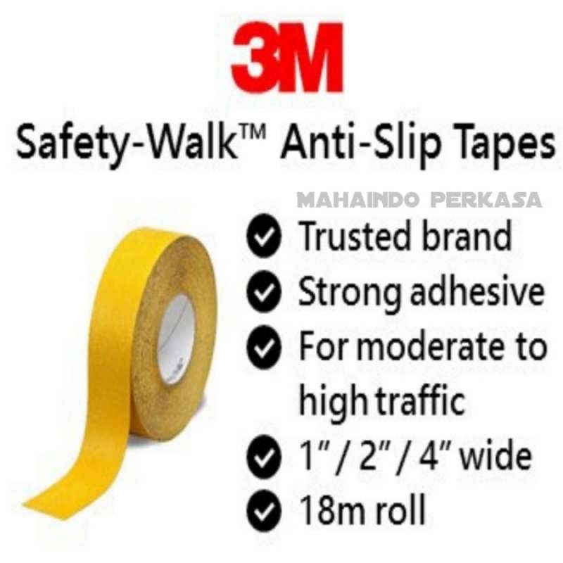 Promo Walk 630-b 3m Anti Slip Kuning 5cm X 18m / Lakban Slip Diskon 23% Di Seller Darmaroca ...