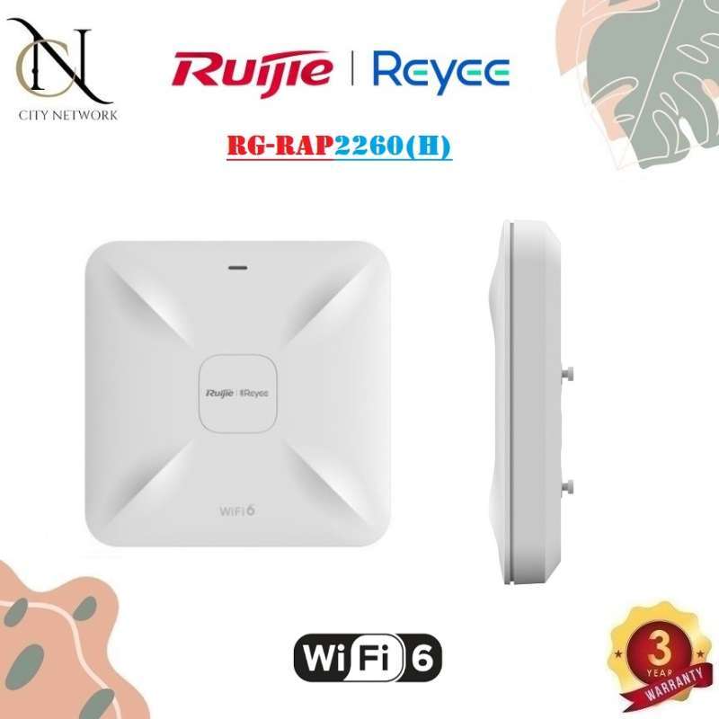 Jual Ruiji Rg-rap2260(h) Wi-fi 6 Ax6000 Multi-g Ceiling Access Point Rg ...