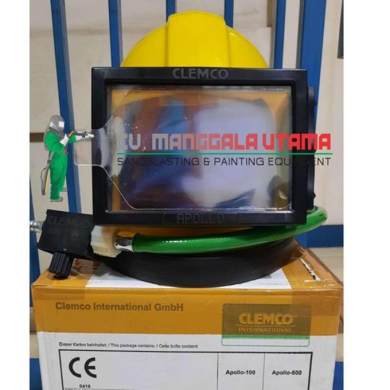 Promo Clemco Apollo 100 Blasting Helmet Diskon 23% Di Seller Darmaroca ...