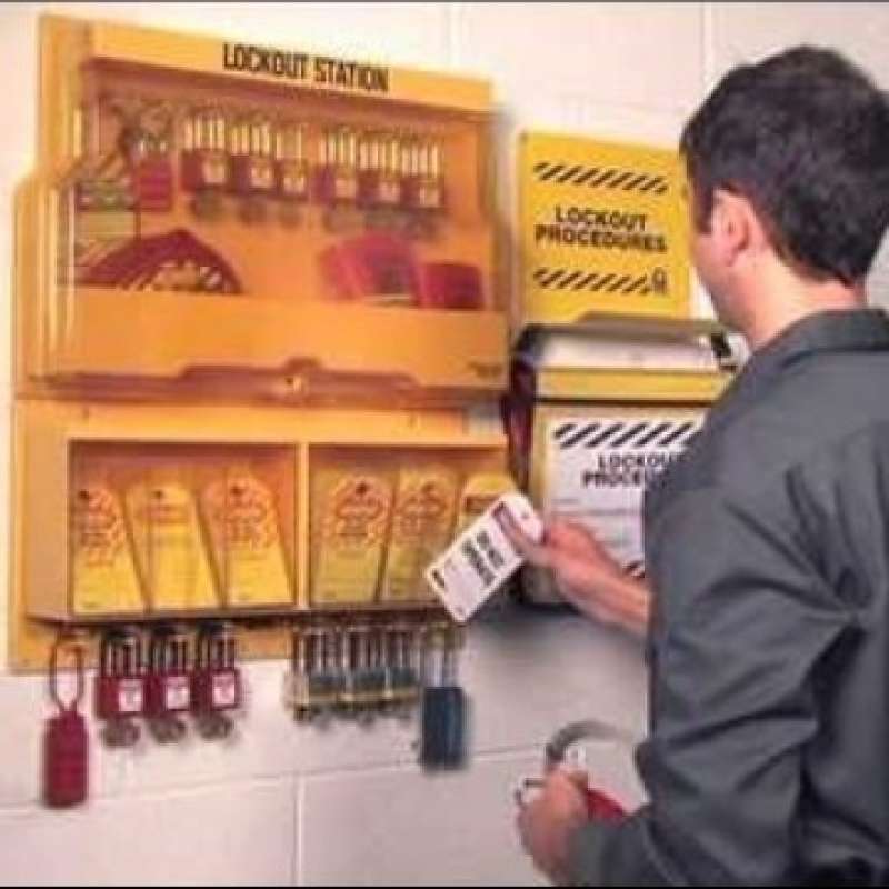 Promo Best Quality Lockout Tagout Station Cabinet - Pc Lockout ...