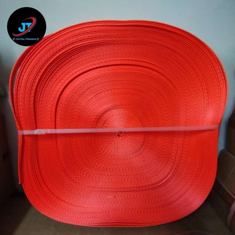 Promo Track Belt Webing Sling 2 X 100 Meter Webbing Sabuk Ikat Barang ...