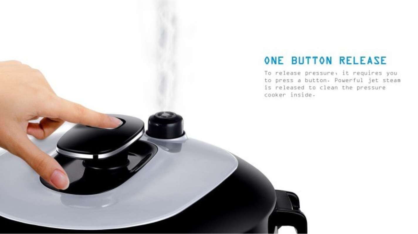 Jual Midea Pressure Cooker 5 Liter Mpm50010amg Mechanical Knob Di ...