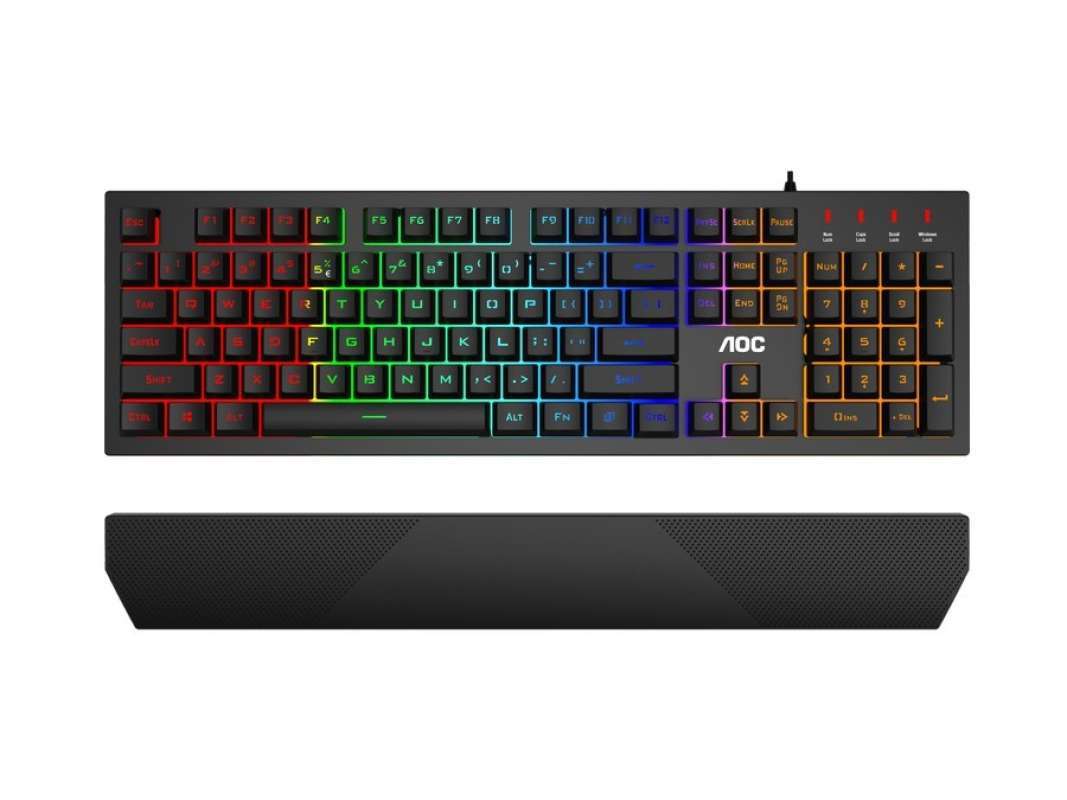 Jual Keyboard Aoc Gk200 / Gk-200 / Gk 200 Rgb Gaming Keyboard With ...