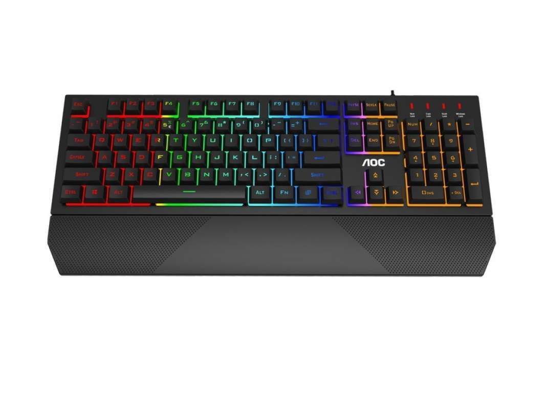 Jual Keyboard Aoc Gk200 / Gk-200 / Gk 200 Rgb Gaming Keyboard With ...