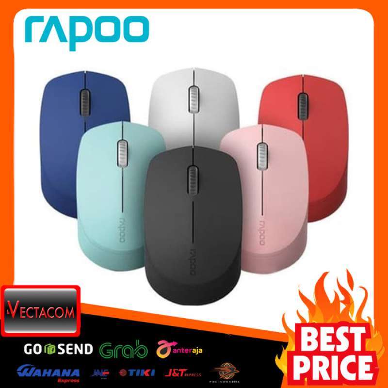 Promo Mouse Rapoo M100 Silent |multi-mode Wireless Mouse Diskon 23% Di ...