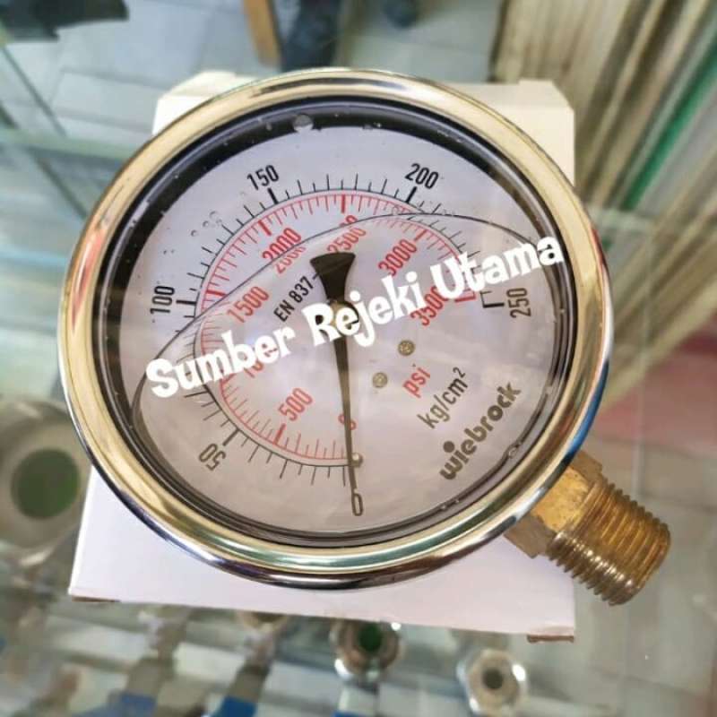 Promo Pressure Gauge Stainless 40 - 250 Kg Diskon 23% Di Seller ...