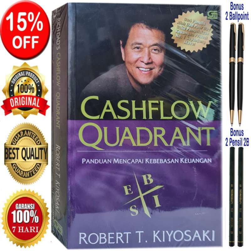 Promo Cashflow Quadrant Robert T Kiyosaki And Segel Diskon 23 Di
