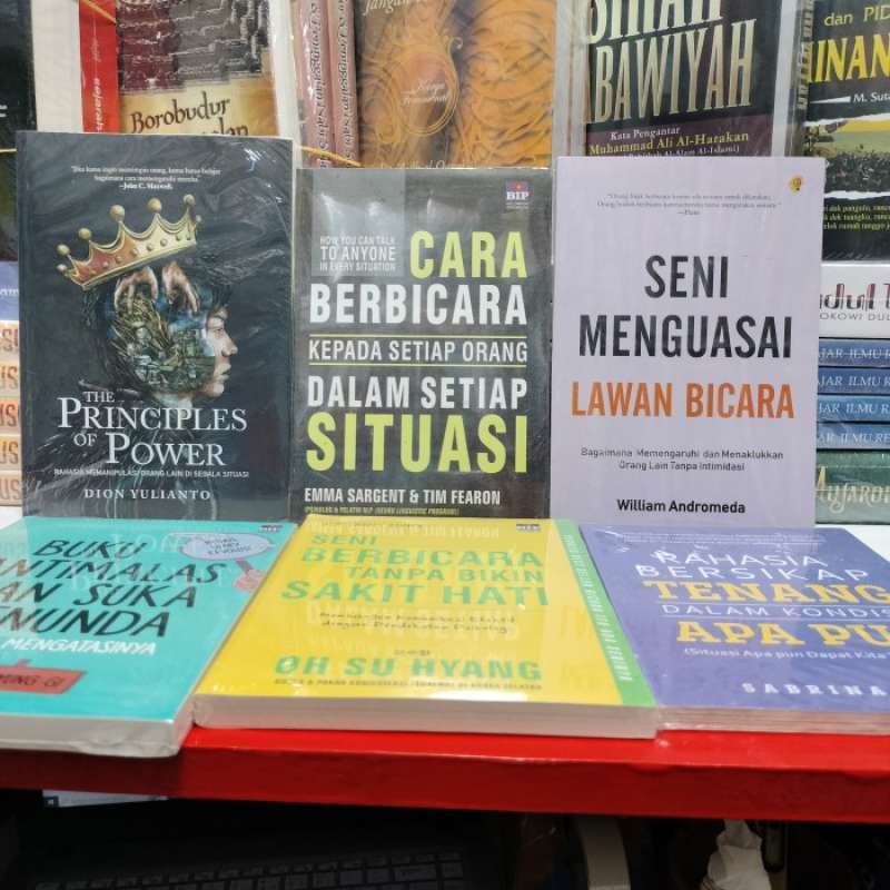 Promo Paket 6 Buku The Principles Of Power, Cara Berbicara Kepada ...