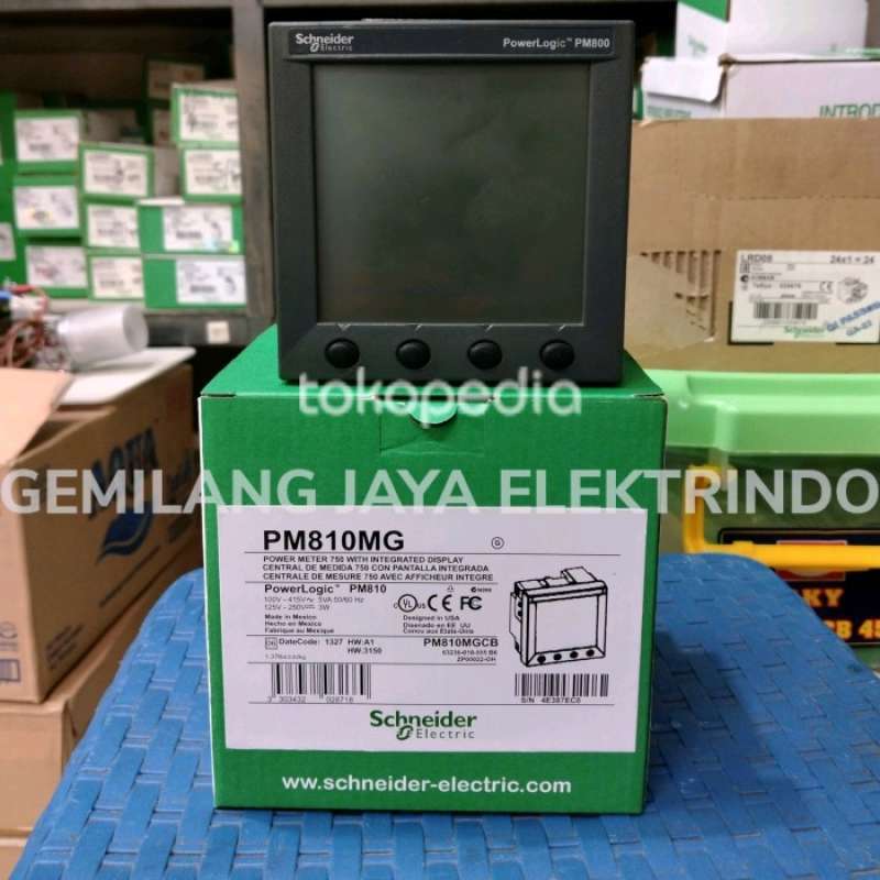Promo Power Meter Pm810mg Schneider / Schneider Powerlogic Pm810 Pm800 ...