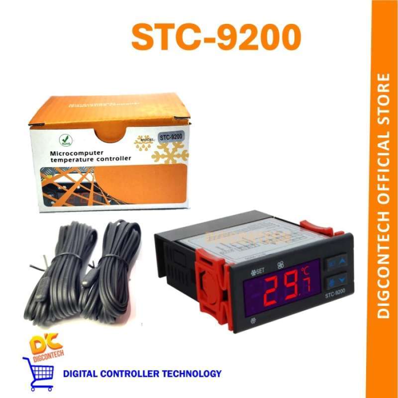 Promo Stc 9200 Digital Thermostat Temperature Controller Inc.2 Sensor Diskon 23% Di Seller ...