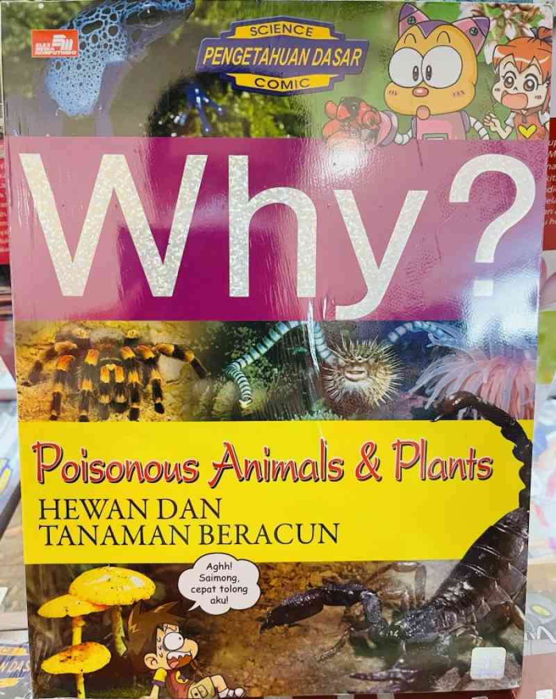 Promo Buku Komik Science Why? Poisonous Animals And Plants Hewan Dan ...