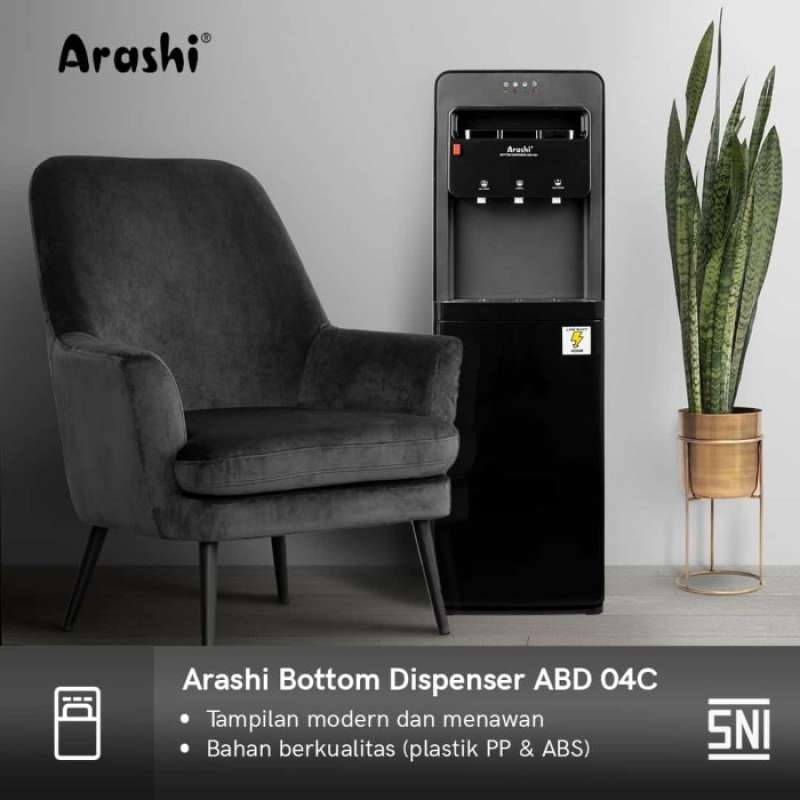 Promo Dispenser Galon Bawah Arashi Abd 04c Cool/normal/hot Water ...