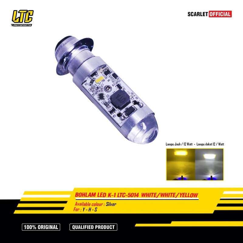 Jual Bola Depan Headlamp Led Kaki 1 5014 Putih Kuning Ltc Di Seller Variasimotor - Sempakata ...