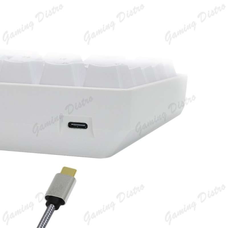 Jual Paradox Gaming Ghost Opt 64 / Sk64 Rgb White Mini Mechanical ...