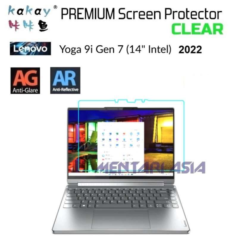 Promo Screen Protector Lenovo Yoga 9i-14 Gen-7 2022 - Kakay Premium Clear Diskon 33% Di Seller ...