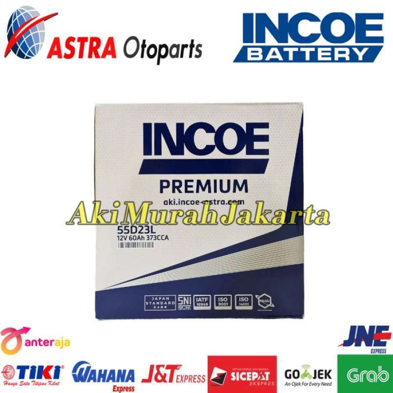 Promo Aki Mobil Mirage Incoe Premium 55d23l Aki Basah 12v / 60ah ...