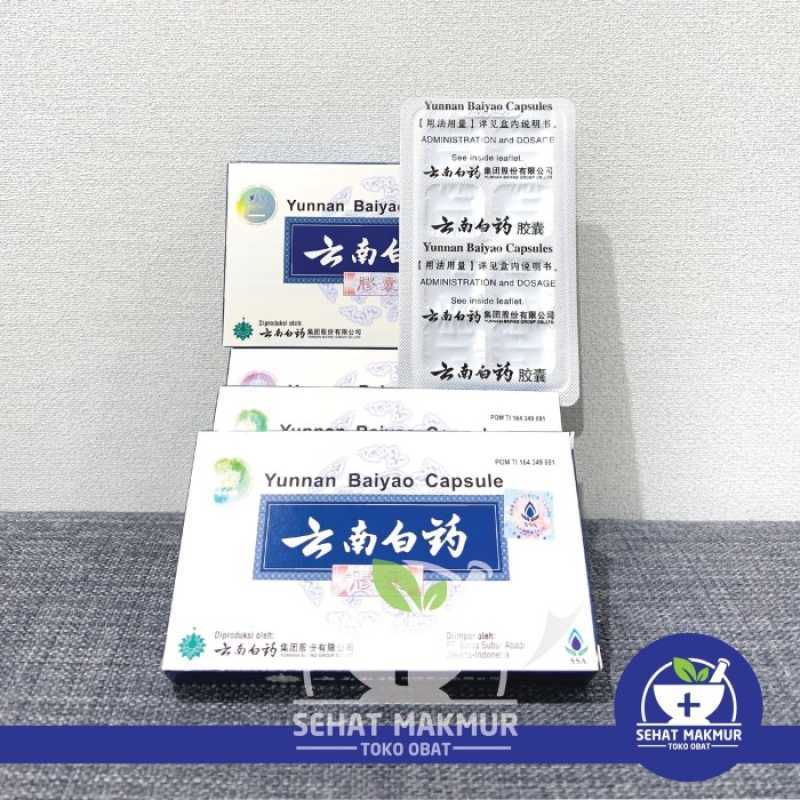 Promo Yunnan Baiyao Capsule - Obat Luka Dalam, Luka Memar 16 Kapsul ...