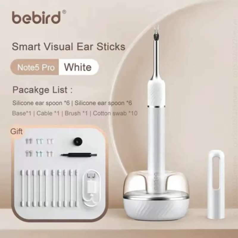 Promo Bebird Note 5 Pro Visual Ear Stick Tweezer Endoskopi Pembersih ...