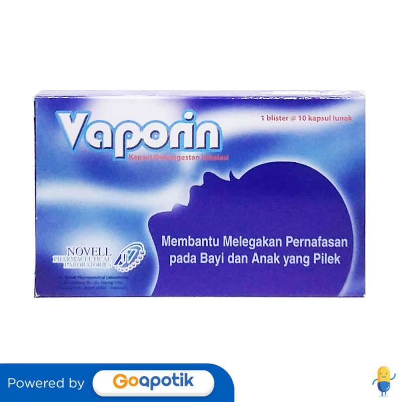 Jual Vaporin Box 10 Kapsul Di Seller Apotek Alkaromah Nguling - Nguling ...