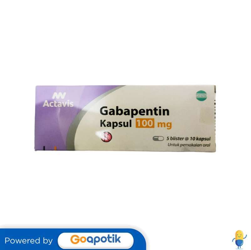 Jual Gabapentin Actavis 100 Mg Box 50 Kapsul Di Seller Apotek Arumi ...