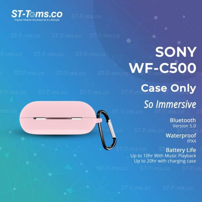 Promo Sony Wf-c500 / Wf C500 True Wireless Headphones Tws Headset ...
